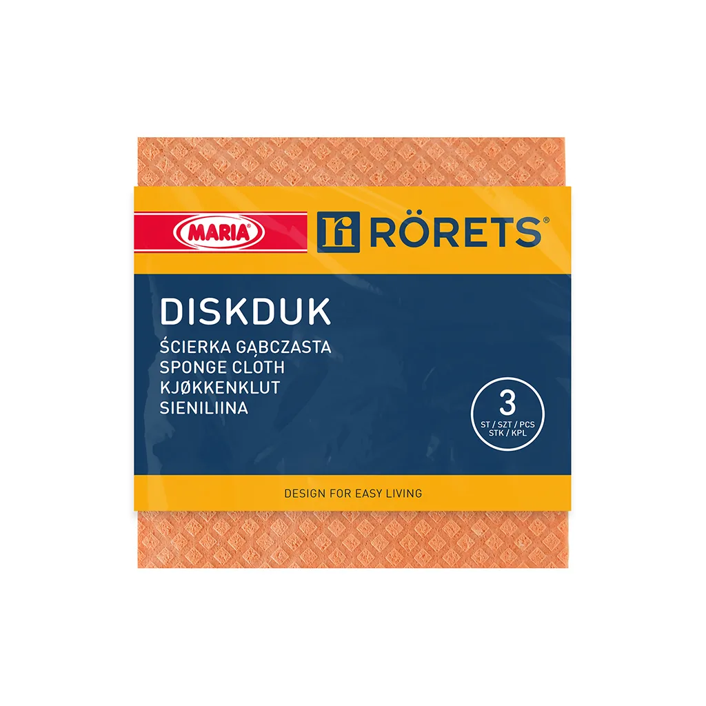 Sponge cloth 3-pack - Rörets Industrier